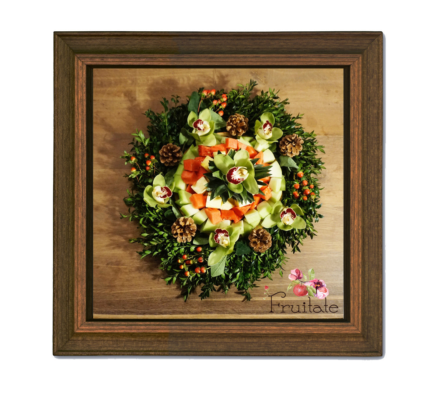 Home Products Christmas Reef - Flower & Fruit Platter